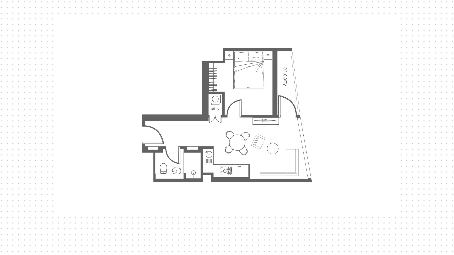 Waves Grande is a residential tower in Sobha Hartland, overlooking the center of Dubai